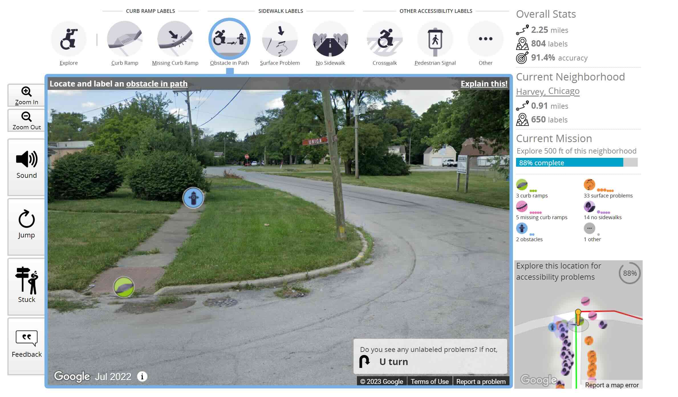 Online: Crowd+AI Tools to Map, Analyze, and Visualize Sidewalk ...